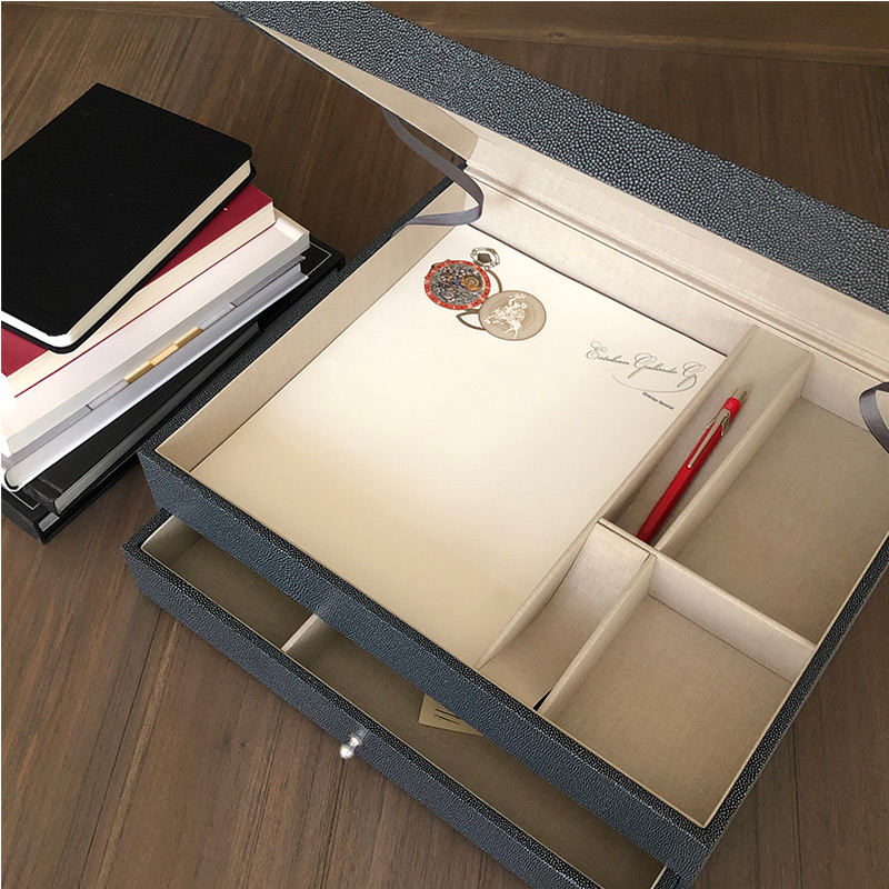 Caja Fina de Papelería Personal en Cartón Reforzado - GRAFFER ...